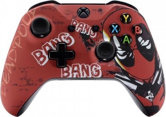 Xbox One S, Wireless Controller – Deadpool Custom | bol.com