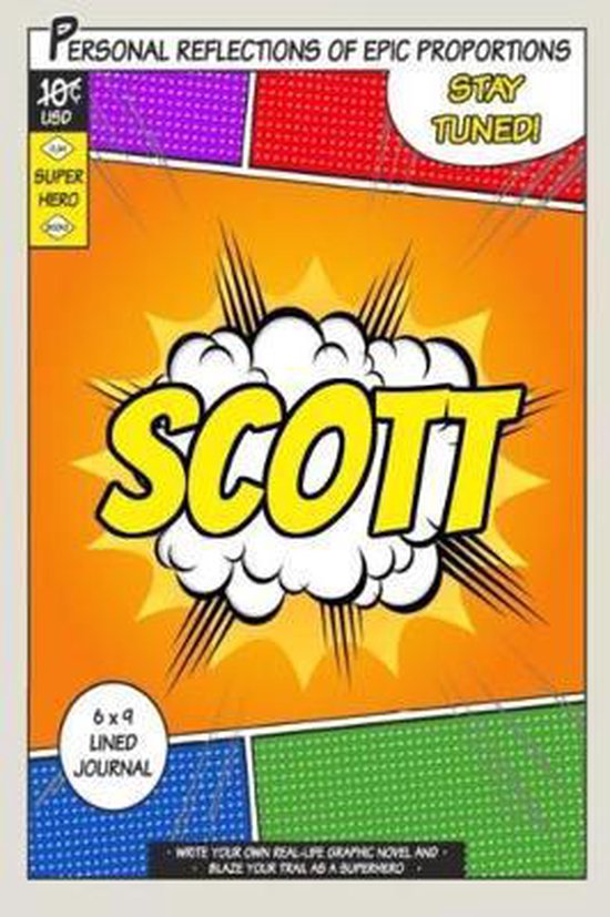 Superhero Scott Journal | 9781545315033 | One Jacked Monkey ...