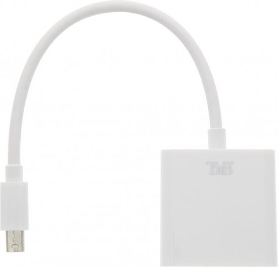 T'nB MIDPVGA tussenstuk voor kabels Mini DisplayPort VGA Wit | bol