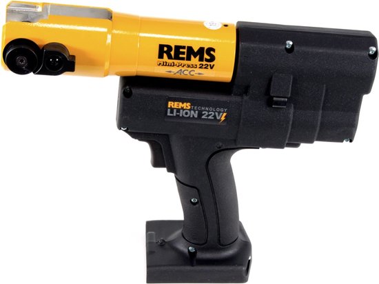 REMS Mini-Press ACC 22 V accu radiaalpers met geforceerde afvoer in L ...
