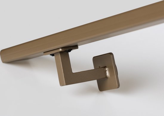 Stalen trapleuning - Brons - Lengte 200 cm | bol