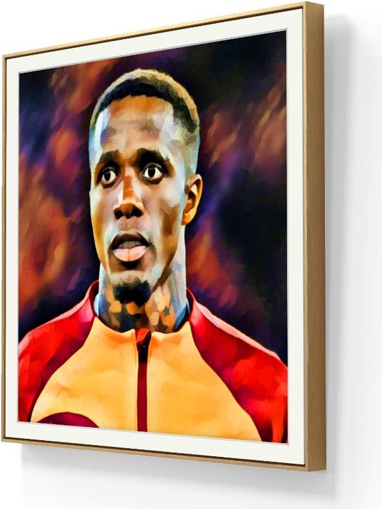 Wilfried Zaha Poster | Voetbal Poster | Pop Art Poster | Galatasaray ...