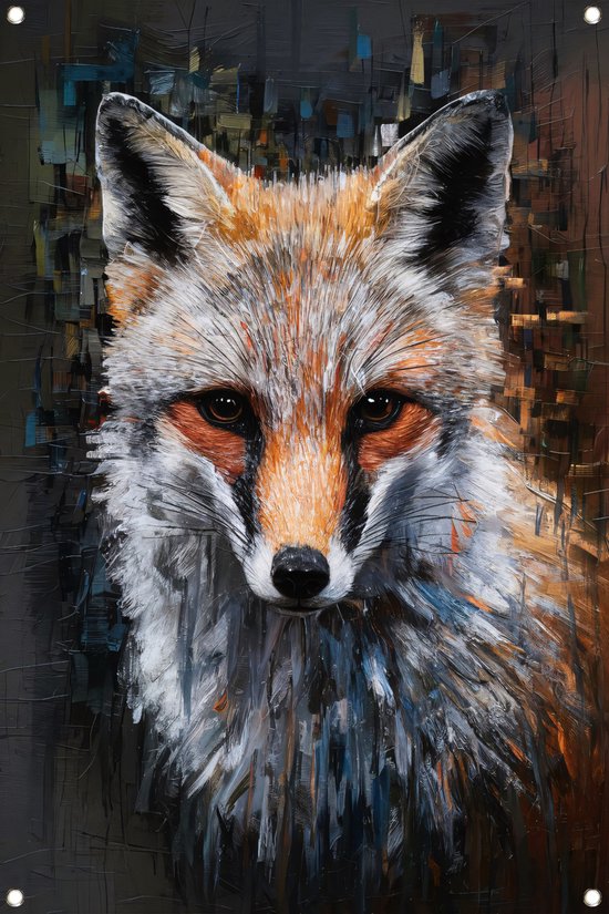 Vos posters - Dier poster - Tuinposter Textuur - Buiten decoratie ...