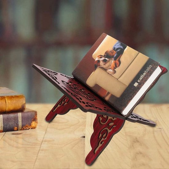 Houten Opvouwbare Koran Stand Houder - Moslim Tijdschrift Kookboek ...