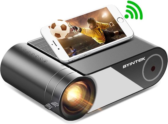Byintek Mini Beamer 4K – Mini Beamer Projector Met Wifi – Bioscoop ...