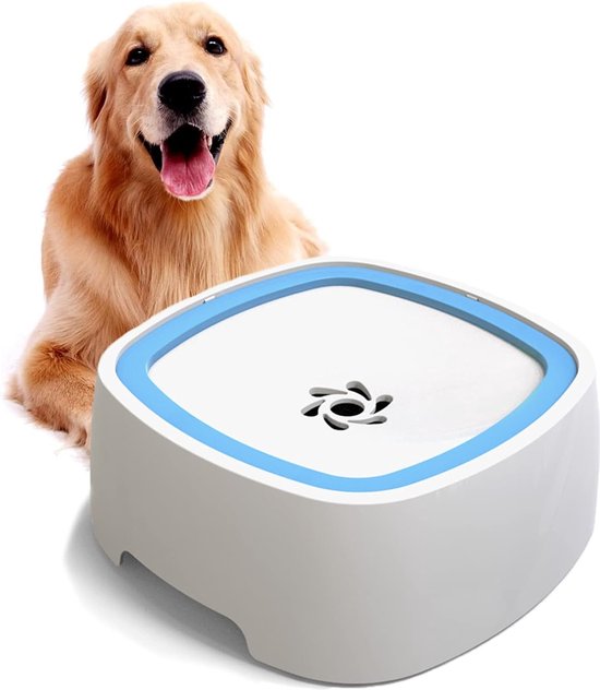 1,2 l waterbak voor honden, waterbak hond zonder kwijlen, drinkbak voor ...
