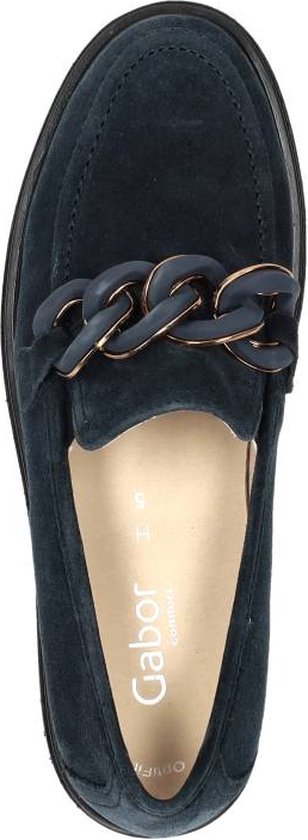 Gabor Mocassin Mocassin - blauw - Maat 5.5 | bol