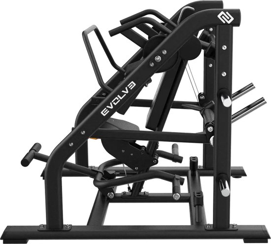 Evolve Fitness Plate Loaded UL-350 - Pullover Machine - Zwart frame ...