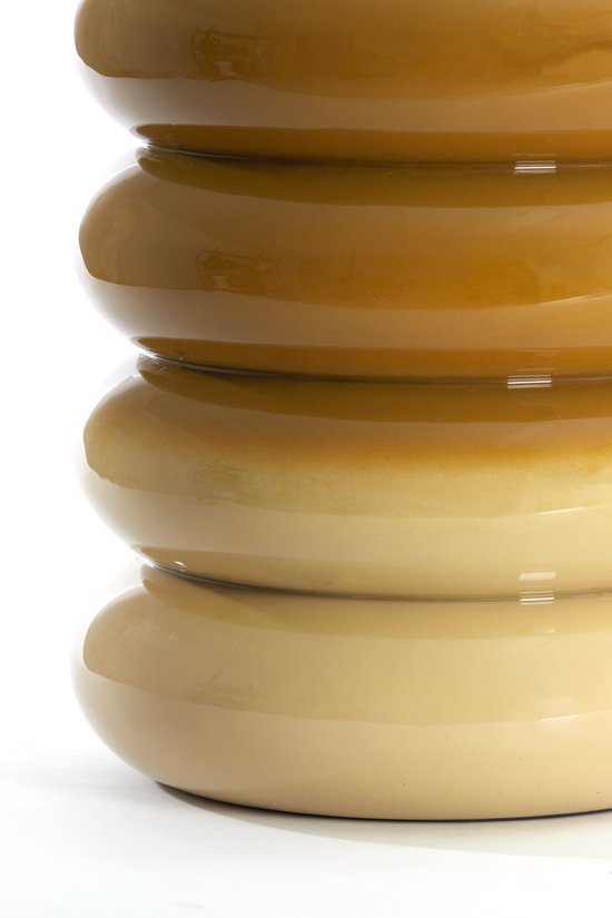 Light & Living - Vaas MIROGI - Ø23x30cm - Geel | bol