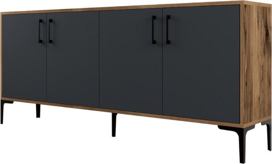 Concept-U - Buffet 180 cm industriële stijl ARKEL | bol