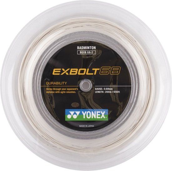 Yonex Exbolt-68 - 200 m - Wit | bol