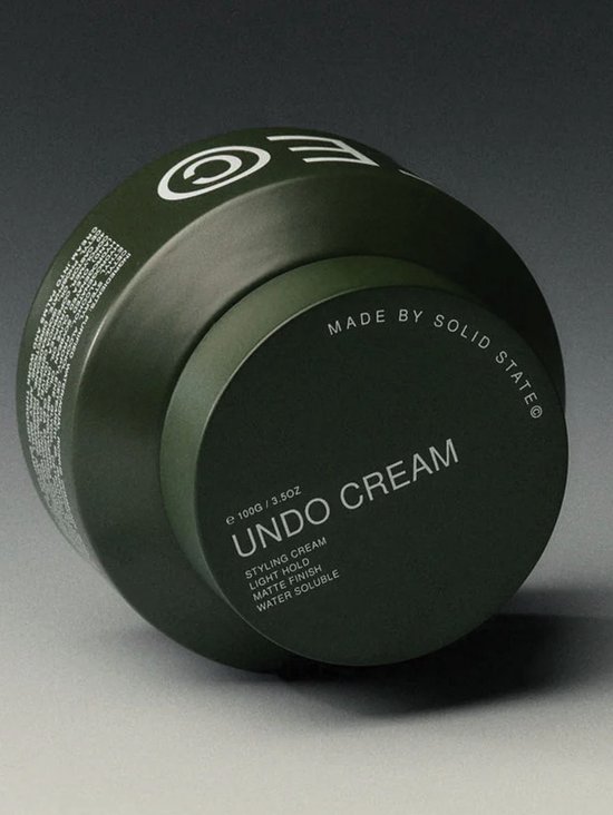 Solid State Undo Cream 100 gr. | Hair Cream | bol