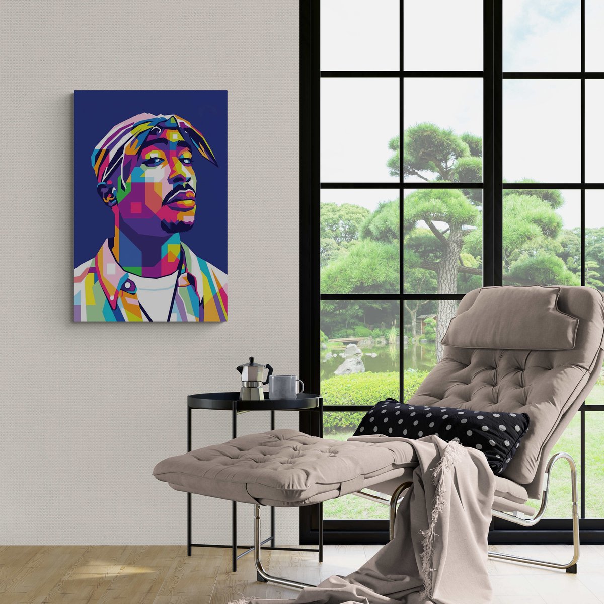 Tupac Shakur Poster | 2pac Poster | Paars | Rap Poster | Muziekposter ...