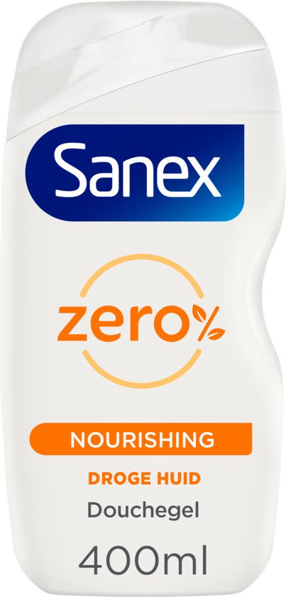 Sanex Douchegel Zero% Dry Skin - 3 x 400 ml - Voordeelverpakking | bol