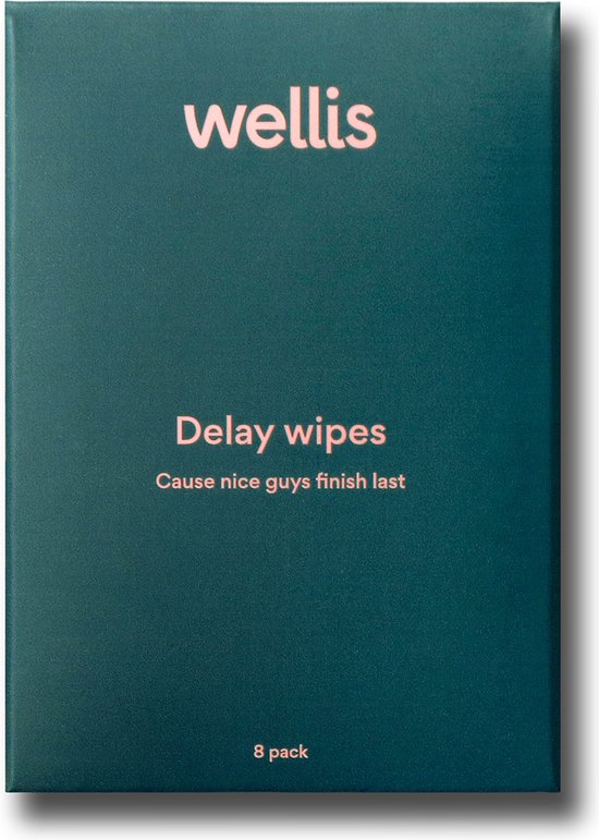 Wellis Delay Wipes - Geniet Langer van Seks - Delay Spray Alternatief ...