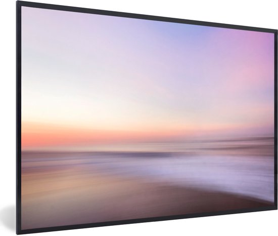 Fotolijst incl. Poster - Strand - Kleuren - Pastel - 30x20 cm ...