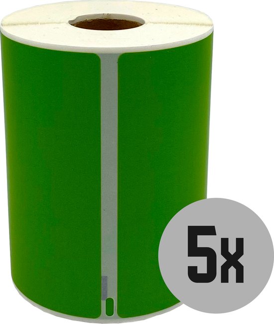 DULA Dymo Compatible labels - Groen - S0904980 - Grote verzendetiketten ...