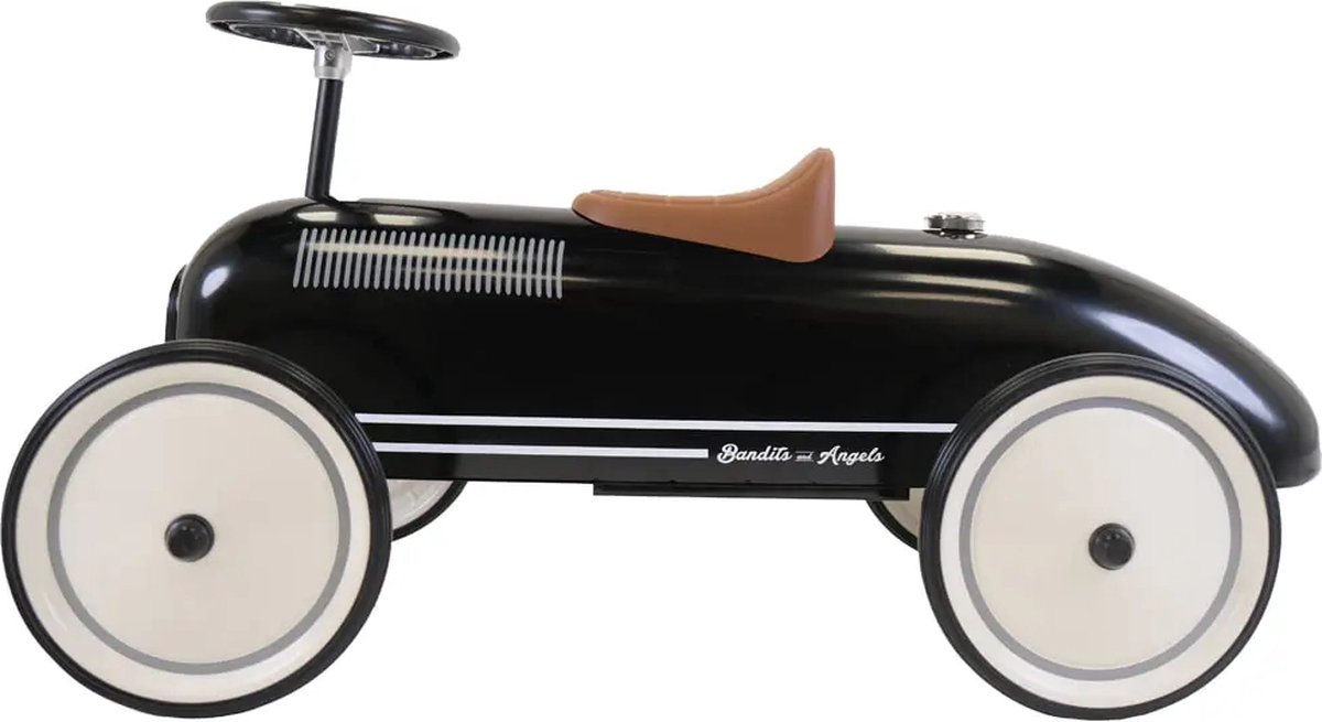 Bandits & Angels metalen loopauto Oldtimer retro black - 1 jaar ...