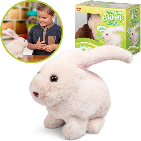 Rabby The Rabbit Het Springende Konijn Konijnenknuffel Op Batterijen ...
