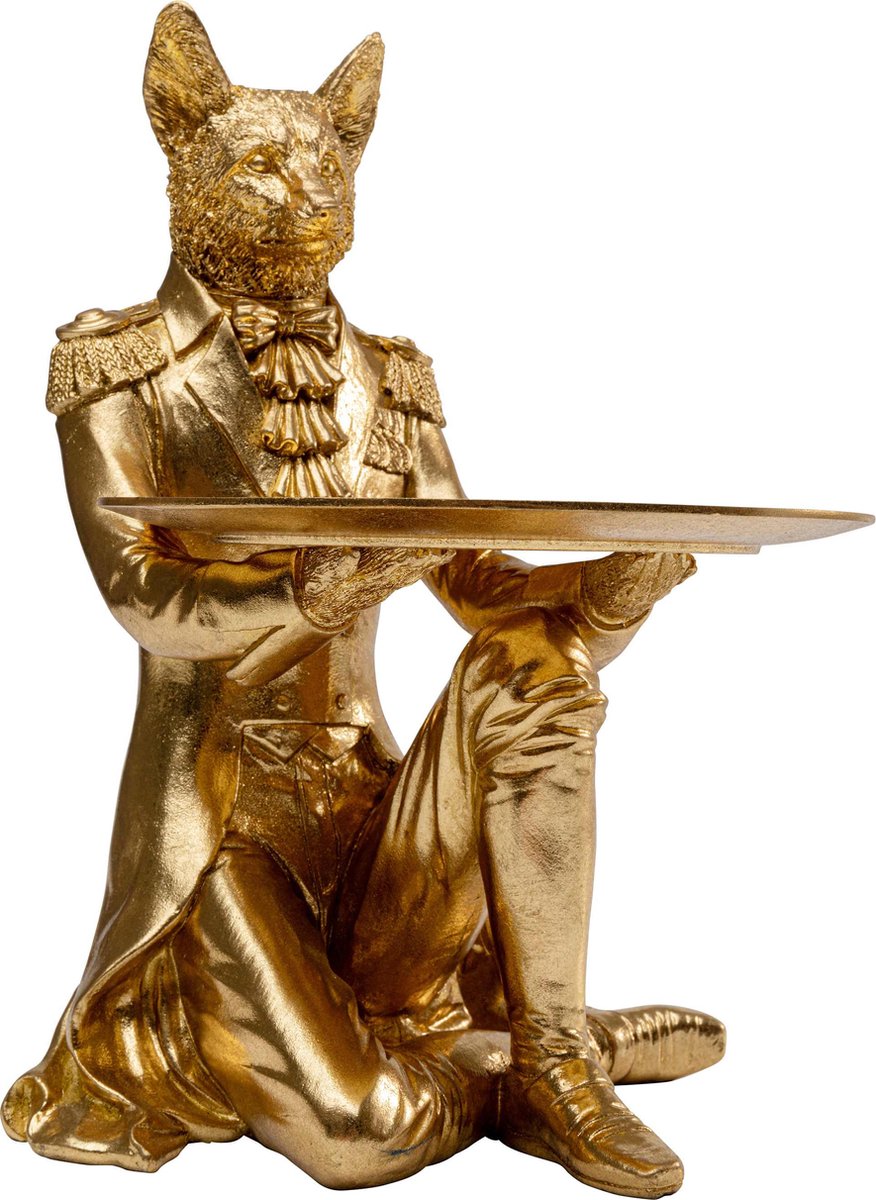 Kare Decofiguur Sitting Waiter Fox 36cm | bol.com