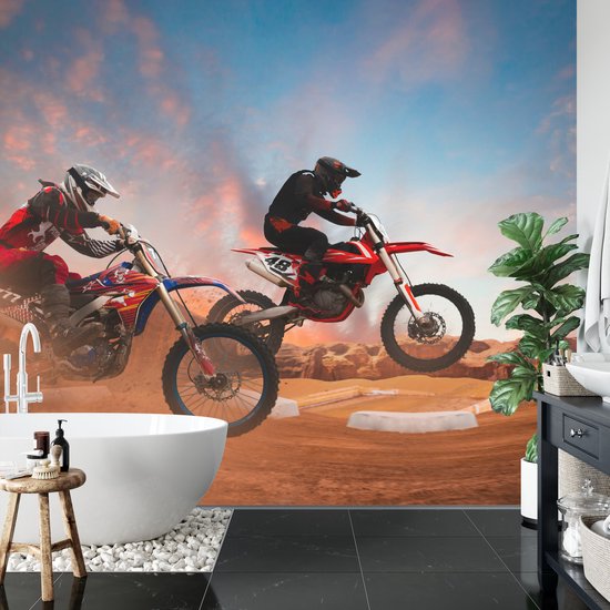 Fotobehang Motorrace | bol