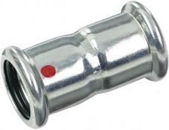 Bonfix Press - Staalverzinkte - perskoppeling - Rechte koppeling - 108 ...