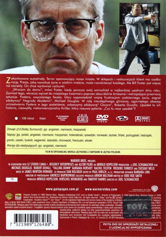 Falling Down [DVD] (Dvd), Robert Duvall | Dvd's | bol