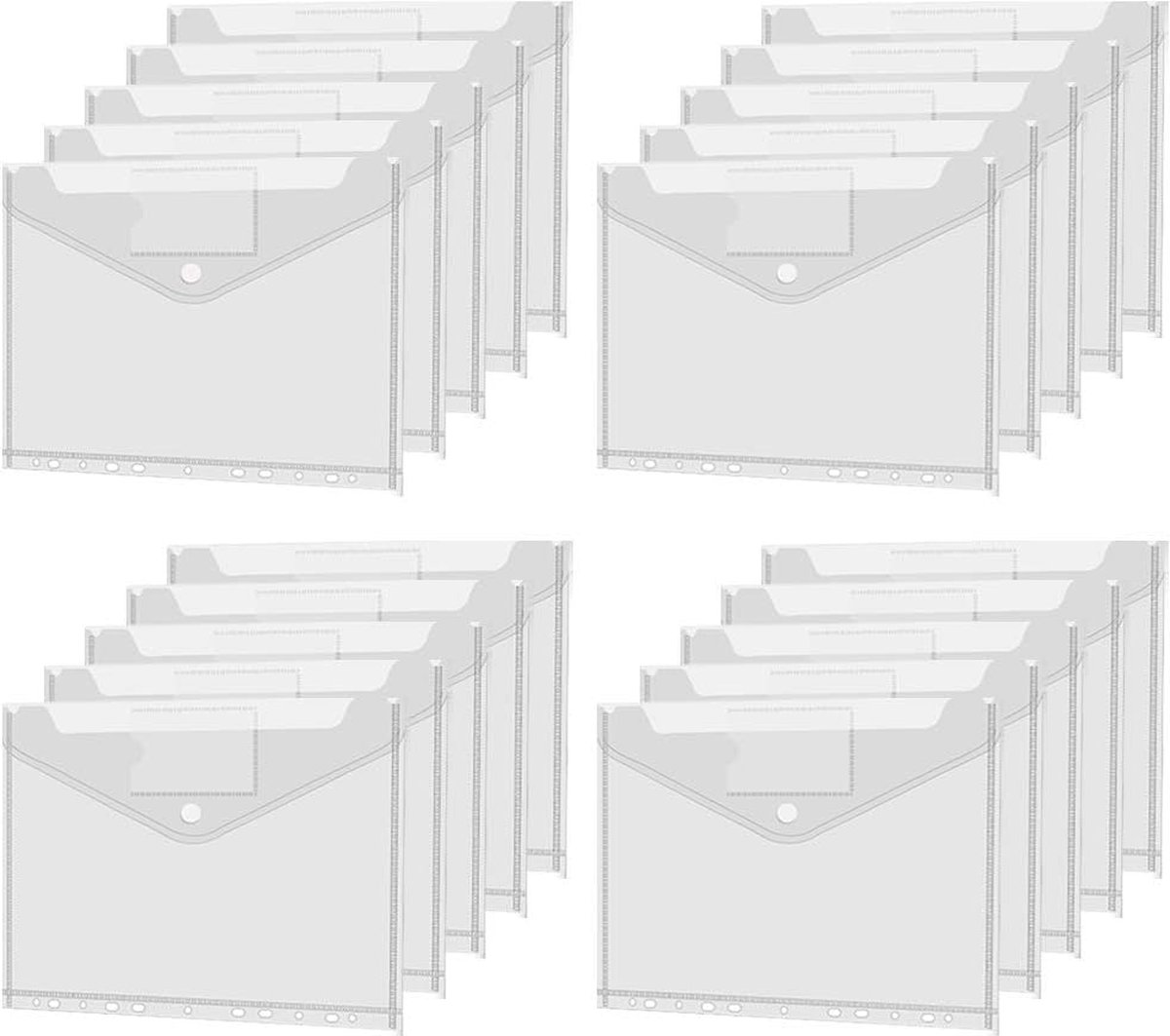 Dossier de documents A4, 20 pièces dossier de documents A4 pour le ...