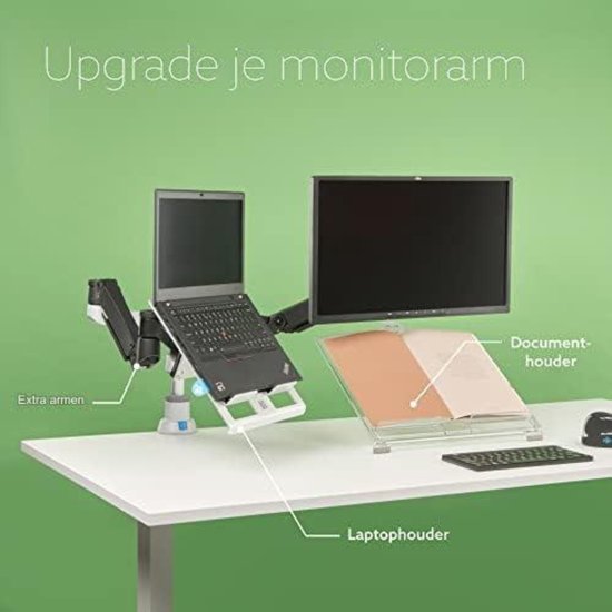 Gratyfied - monitor arm 3 schermen - monitorarm voor laptop ...