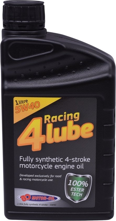 Motorolie BO Racing 4 Lube 5W-40 Synth Ester (1L) | bol