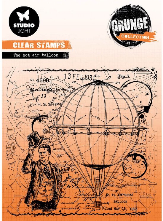 Studio Light Clear Stamps Grunge Collection nr.513 SL-GR-STAMP513 ...