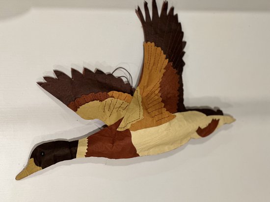 Decoratieve papieren eend | bol