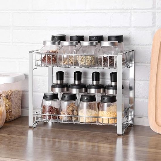 Spice rack, spice rack, spice shelves - Kruidenrek | bol