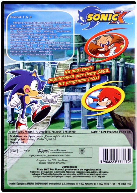 Sonic X [DVD] (Dvd), Amy Palant | Dvd's | bol
