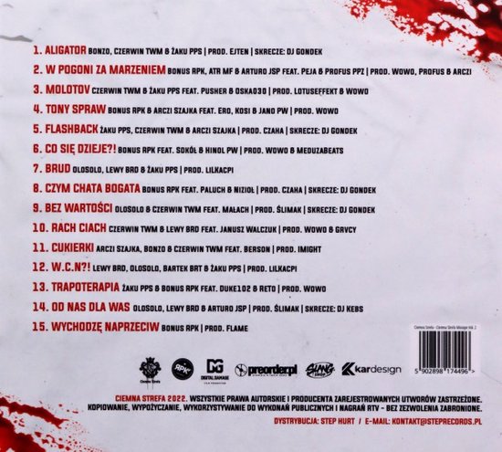 Ciemna Strefa: Ciemna Strefa Mixtape 2 [CD], | Muziek | bol.com