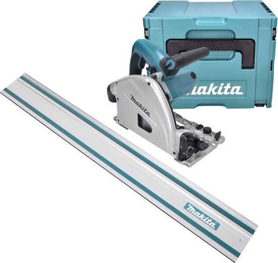 Makita SP6000J1 Invalzaag incl. geleiderail in Mbox - 1300W - 165mm | bol