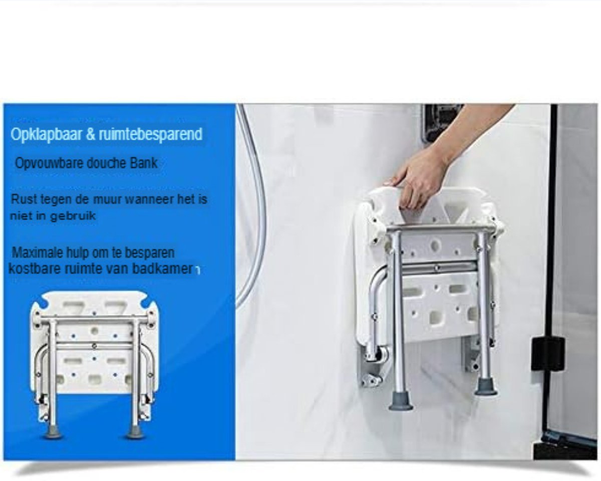 Gratyfied-Douchekruk inklapbaar-Folding shower stool-Douchezitje ...