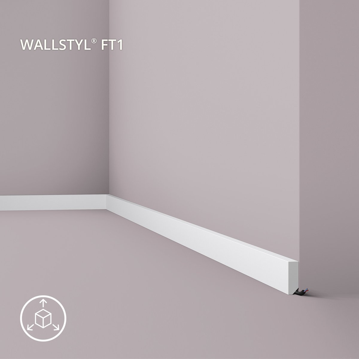 Plint NMC FT1 WALLSTYL Noel Marquet Sierlijst Wandlijst Frieslijst ...