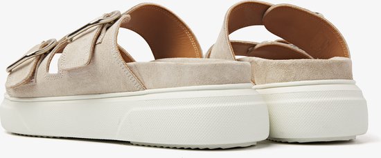 VIA VAI Maddison Dee Slippers - Beige - Maat 39 | bol.com