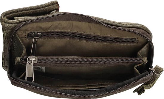 Hide & Stitches Paint Rock Telefoontasje - Leer - Crossbody Dames ...