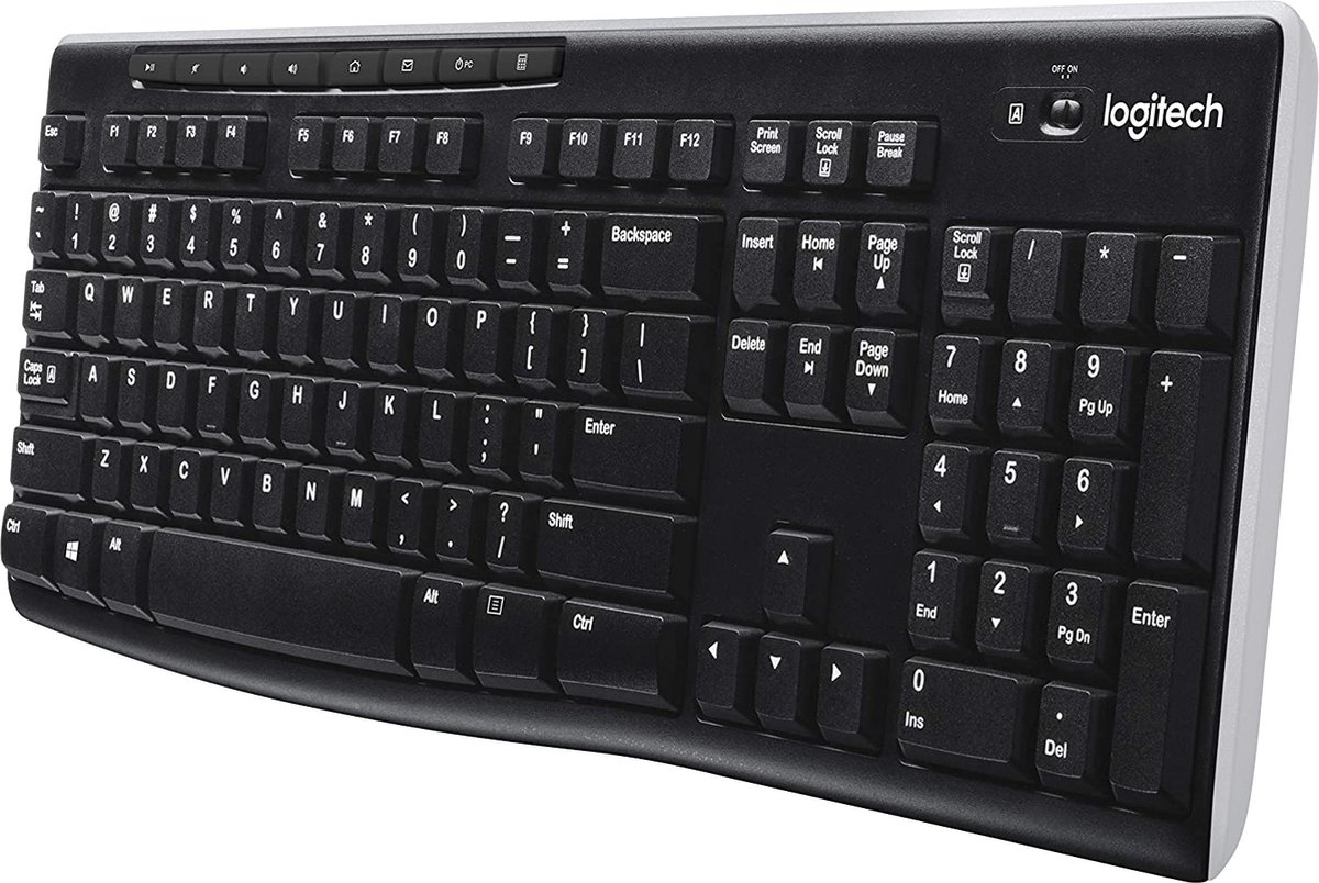 Logitech K270 - Draadloos Toetsenbord - Qwerty ISO | bol.com