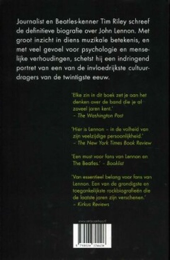 Lennon, Tim Riley | 9789026324406 | Boeken | bol