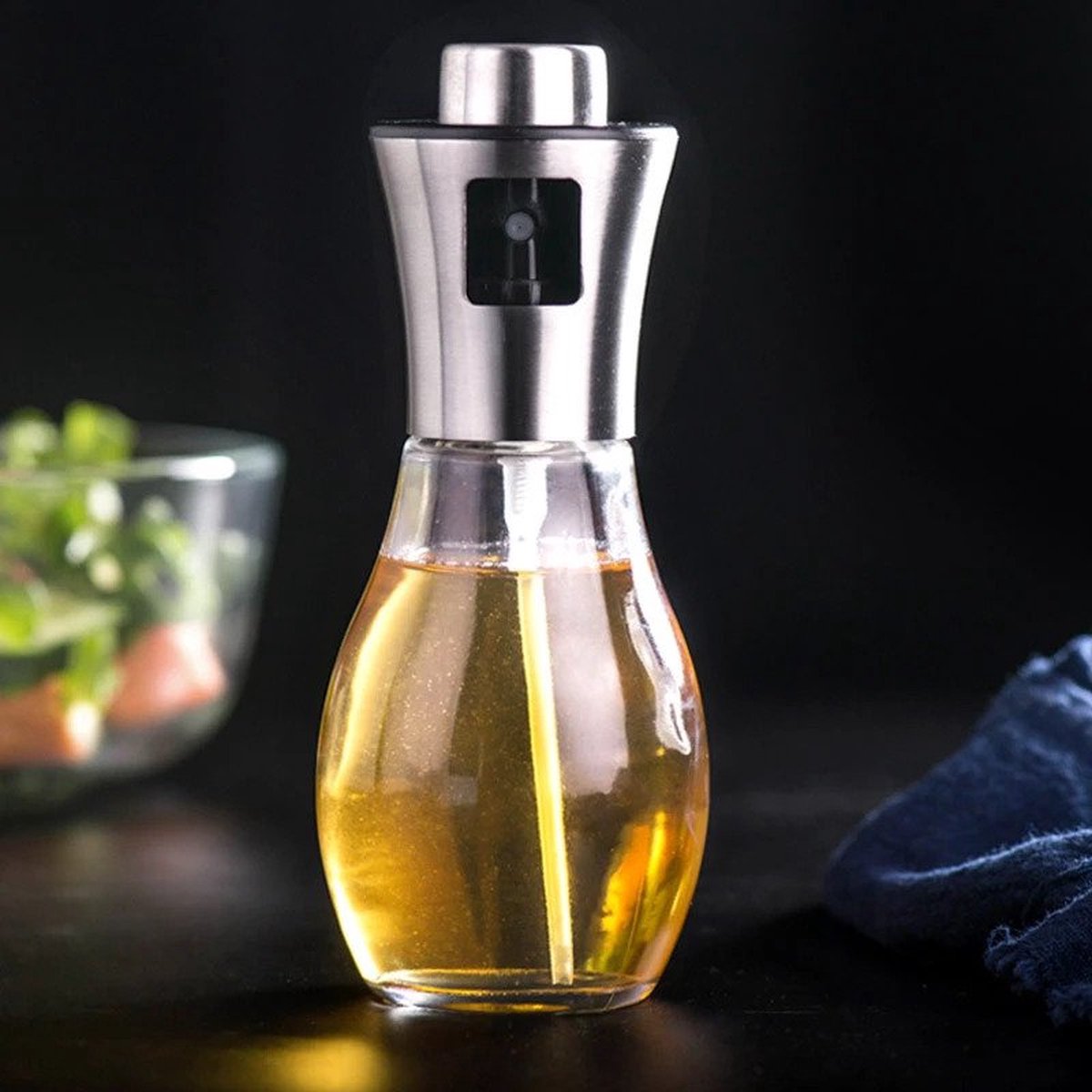 RVS Olijfolie Sprayer - Olijfolie Fles - Olijfolie Spray - Olijfolie ...