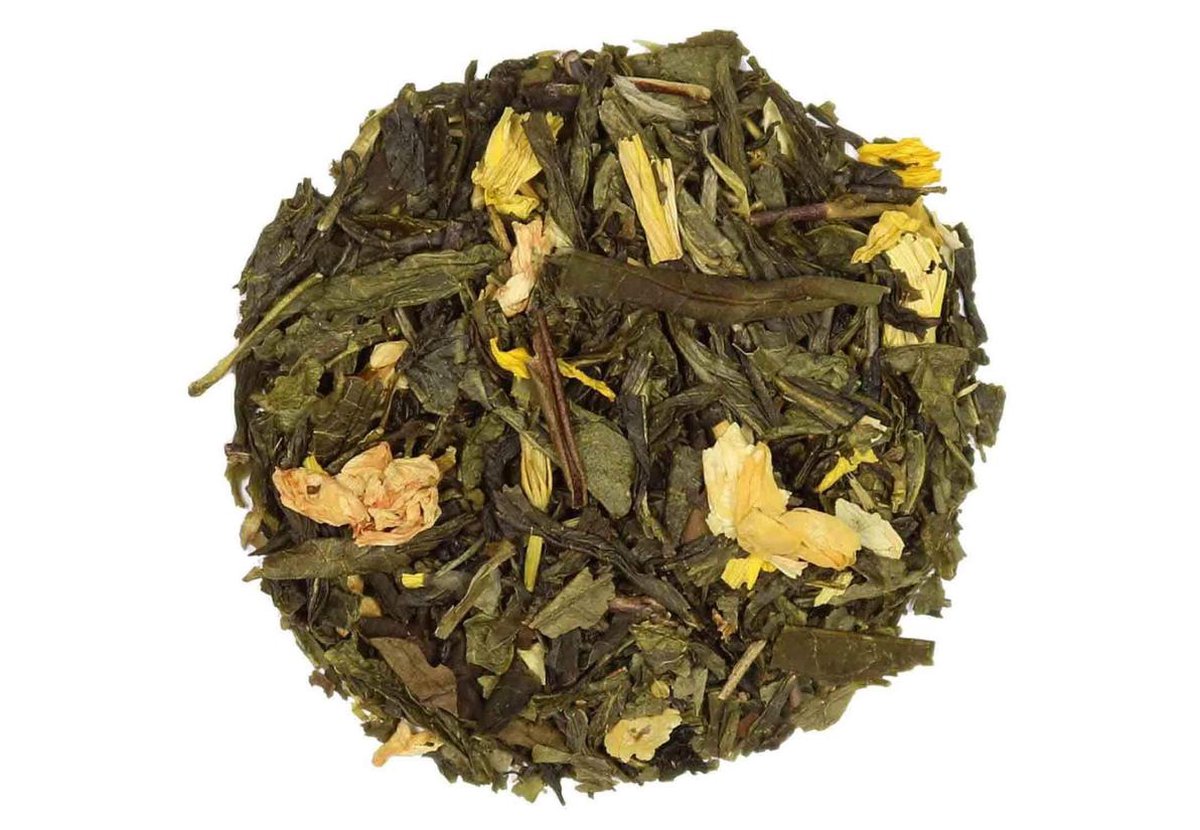 Gele thee Perzik - Gele Thee - Blend - Losse thee - 500 gram | bol.com