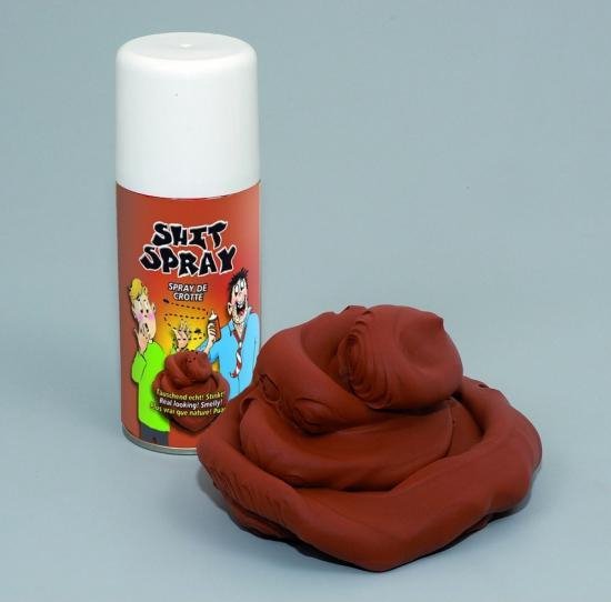 Stinkende poep spray bruin | bol