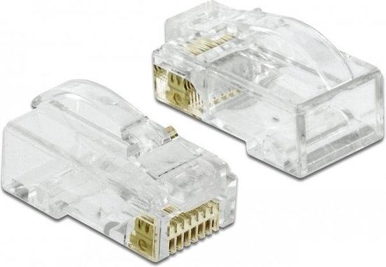 Cat6 RJ45 connector U/UTP (UTP) 20 stuks | bol