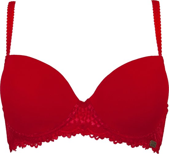 Voorgevormde Bh Broadway -maat 95C - Rood | bol