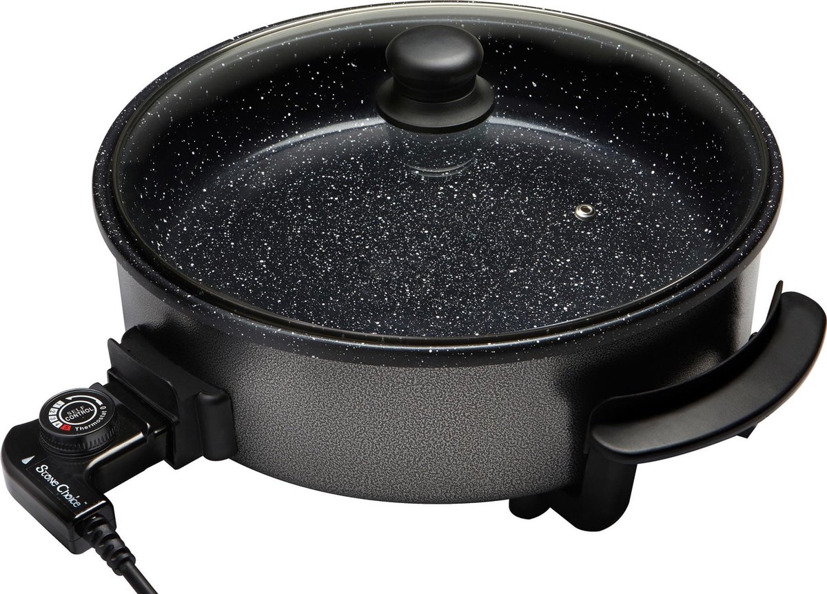 Leben - Elektrische partypan 42cm - 1500 Watt- Hapjespan | bol.com