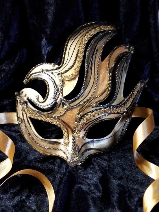 Gold Flame Mask | bol.com