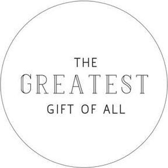 Villa Madelief Greatest gift sticker wit | bol.com